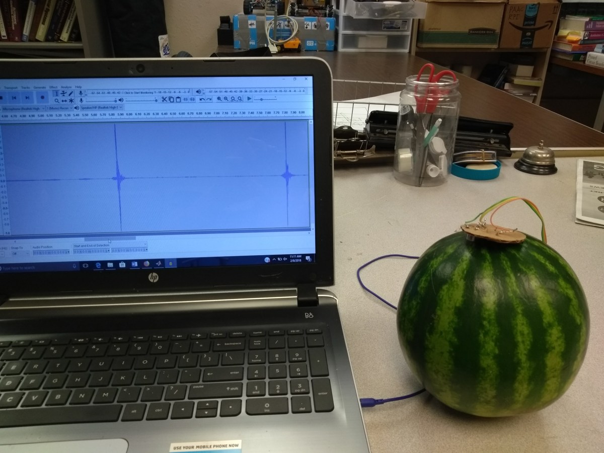 Watermelon Acoustics (ripeness detection) – Zachary Eagan
